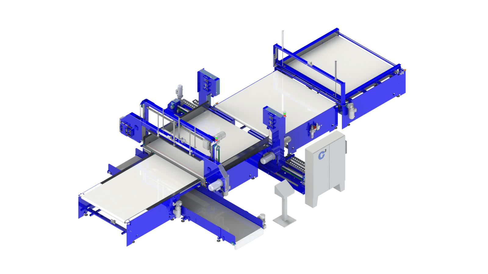 Vertical Foam & Mattress Trimming Machine | C3 Corporation